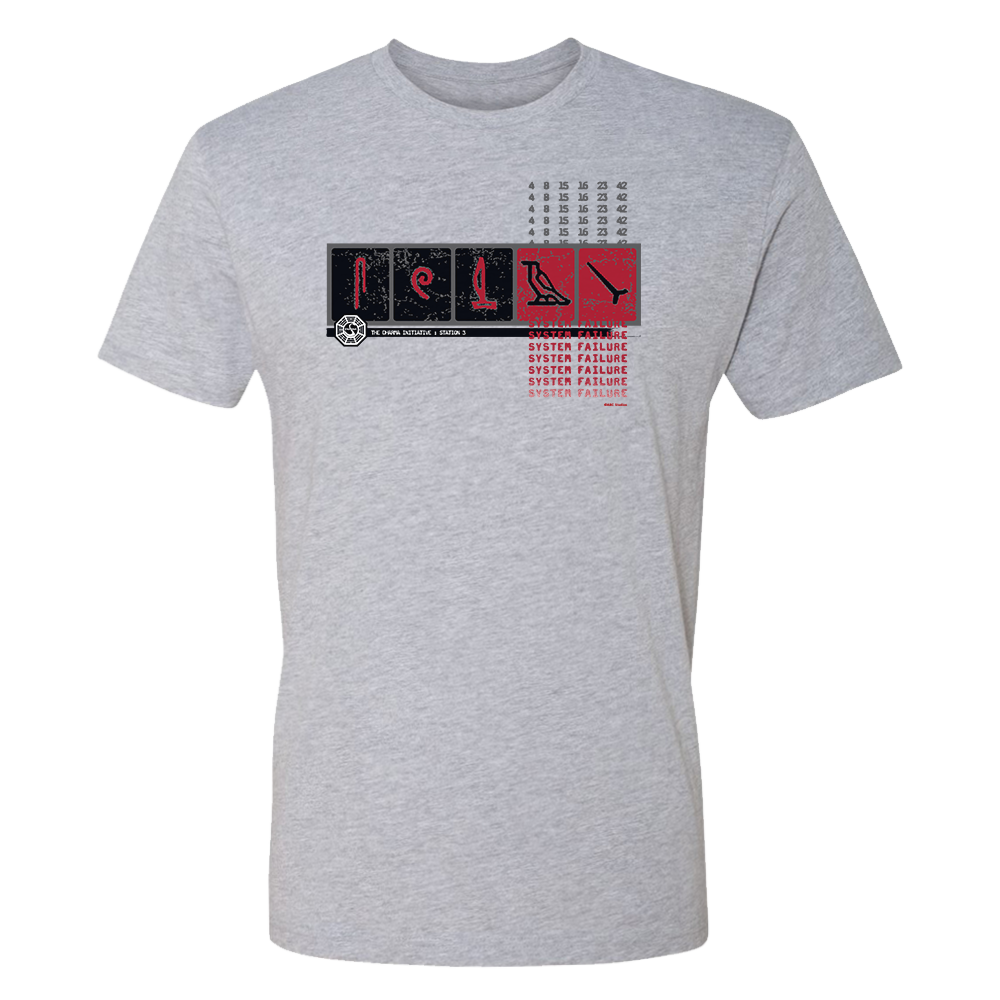 Lost Numbers Adult Short Sleeve T Shirt ABC Shop lost-numbers-adult-short-sleeve-t-shirt-abc-shop