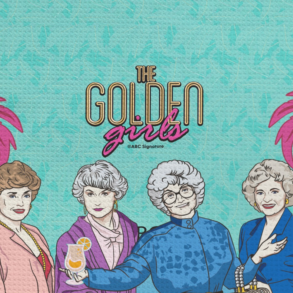 The Golden Girls Miami Kitchen Towel