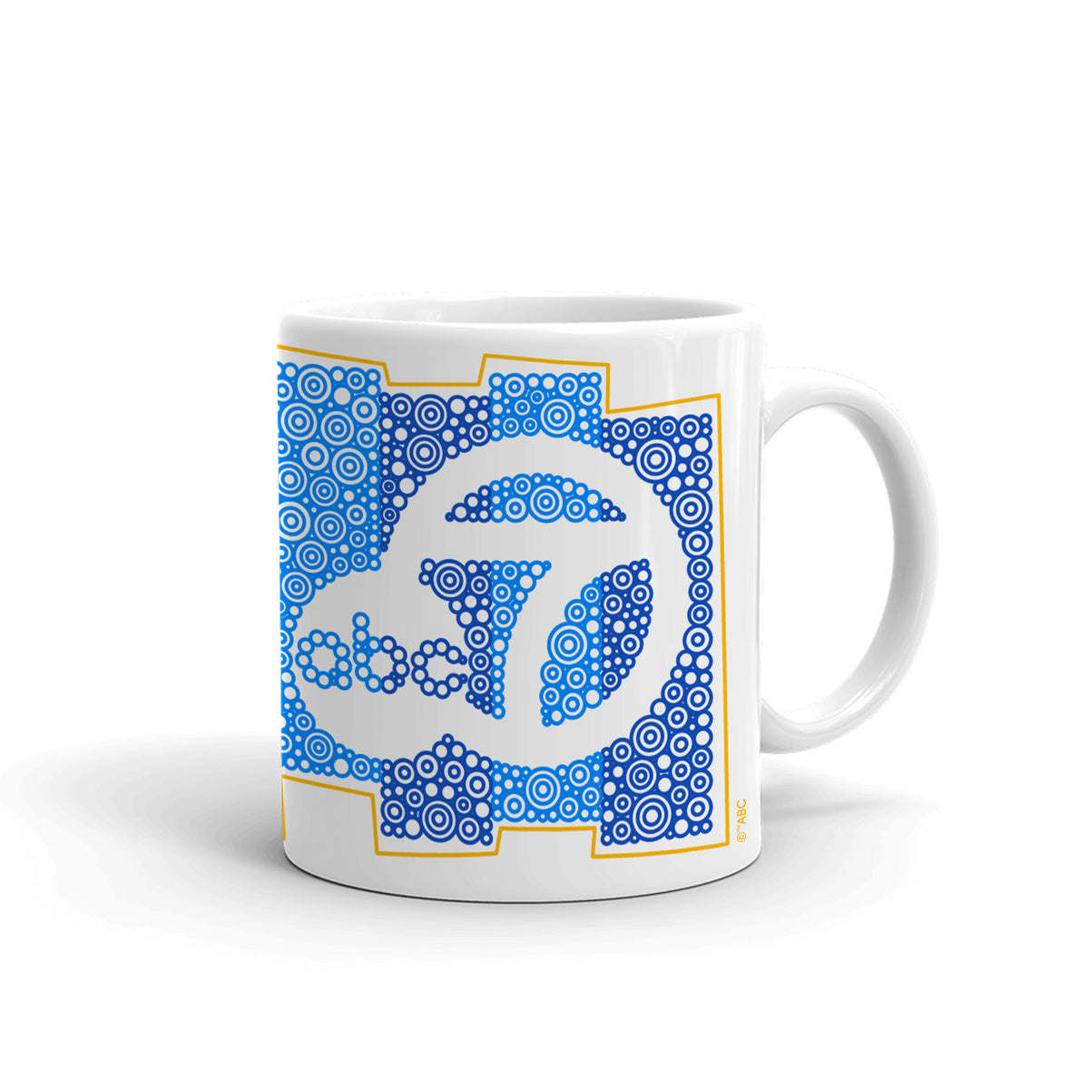 ABC7LA Color Version White Mug