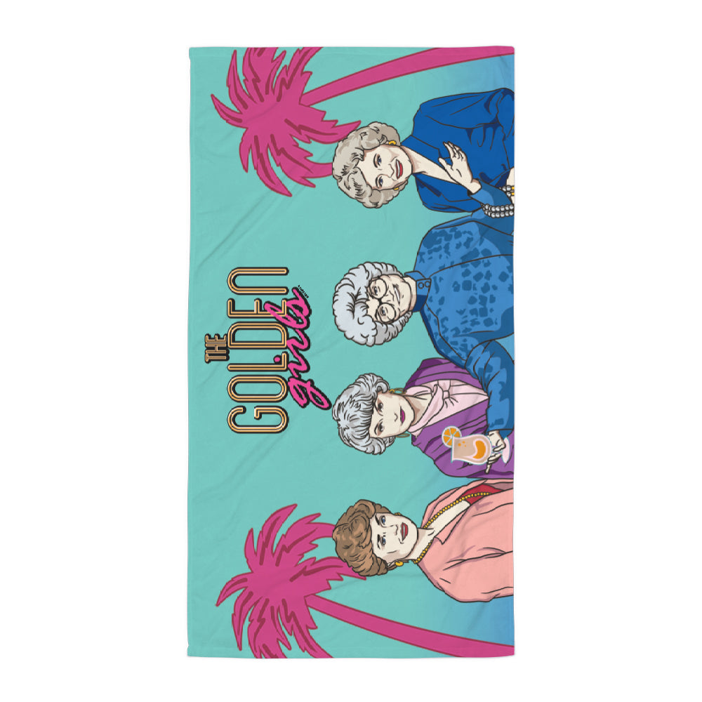 The Golden Girls Miami Beach Towel