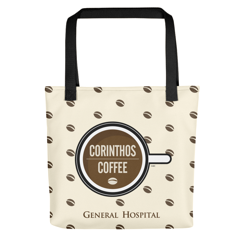 General Hospital Corinthos Coffee Beans Premium Tote Bag