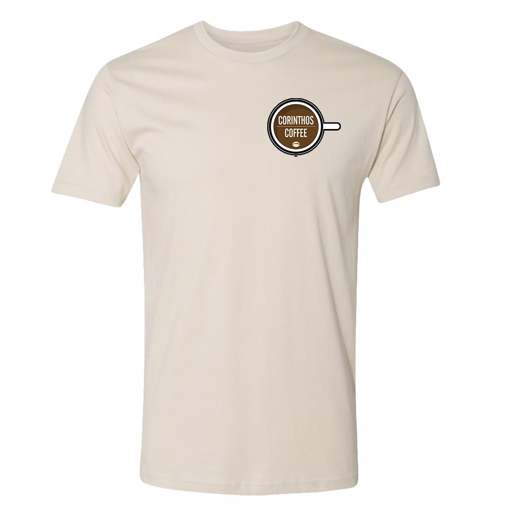 General Hospital Corinthos Coffee Logo Adult Short Sleeve T-Shirt