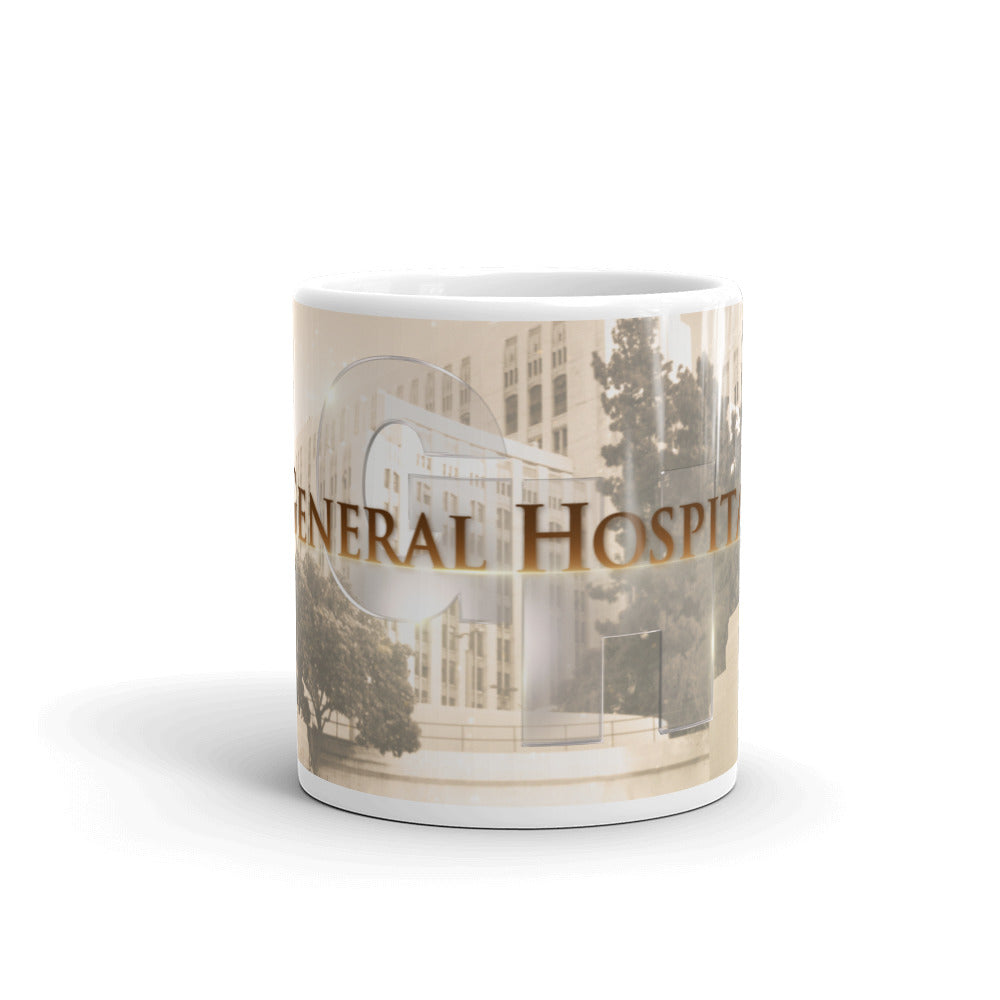 General Hospital Key Art White Mug