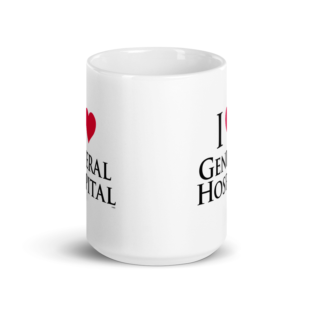 General Hospital I Love GH White Mug