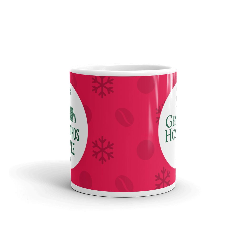 General Hospital Corinthos Coffee Snowflake White Mug