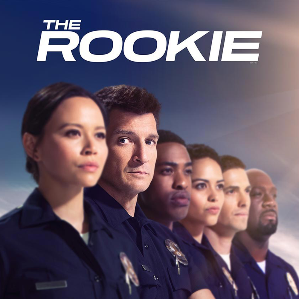 The Rookie Key Art Sherpa Blanket