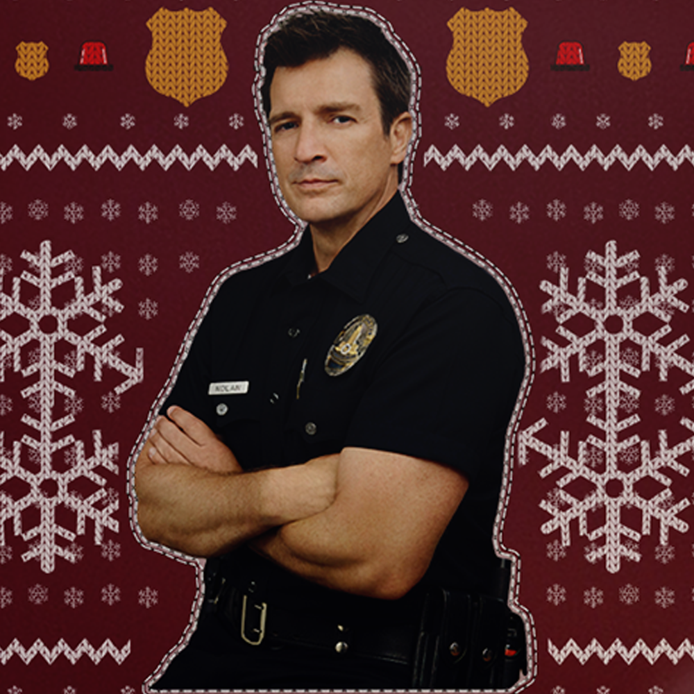 The Rookie Merry Christmas Boo Double-Sided Ornament