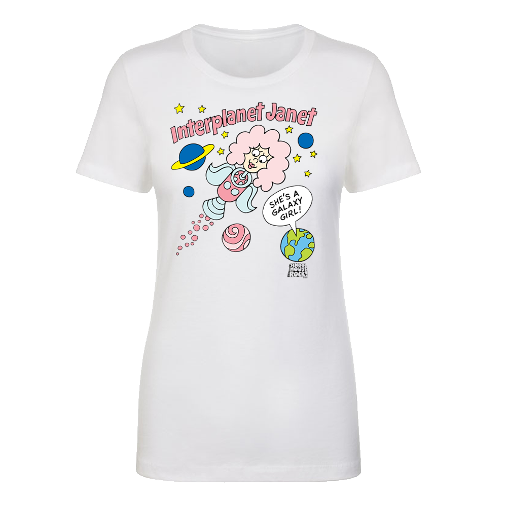 Schoolhouse Rock! Interplanet Janet Women's Short Sleeve T-Shirt
