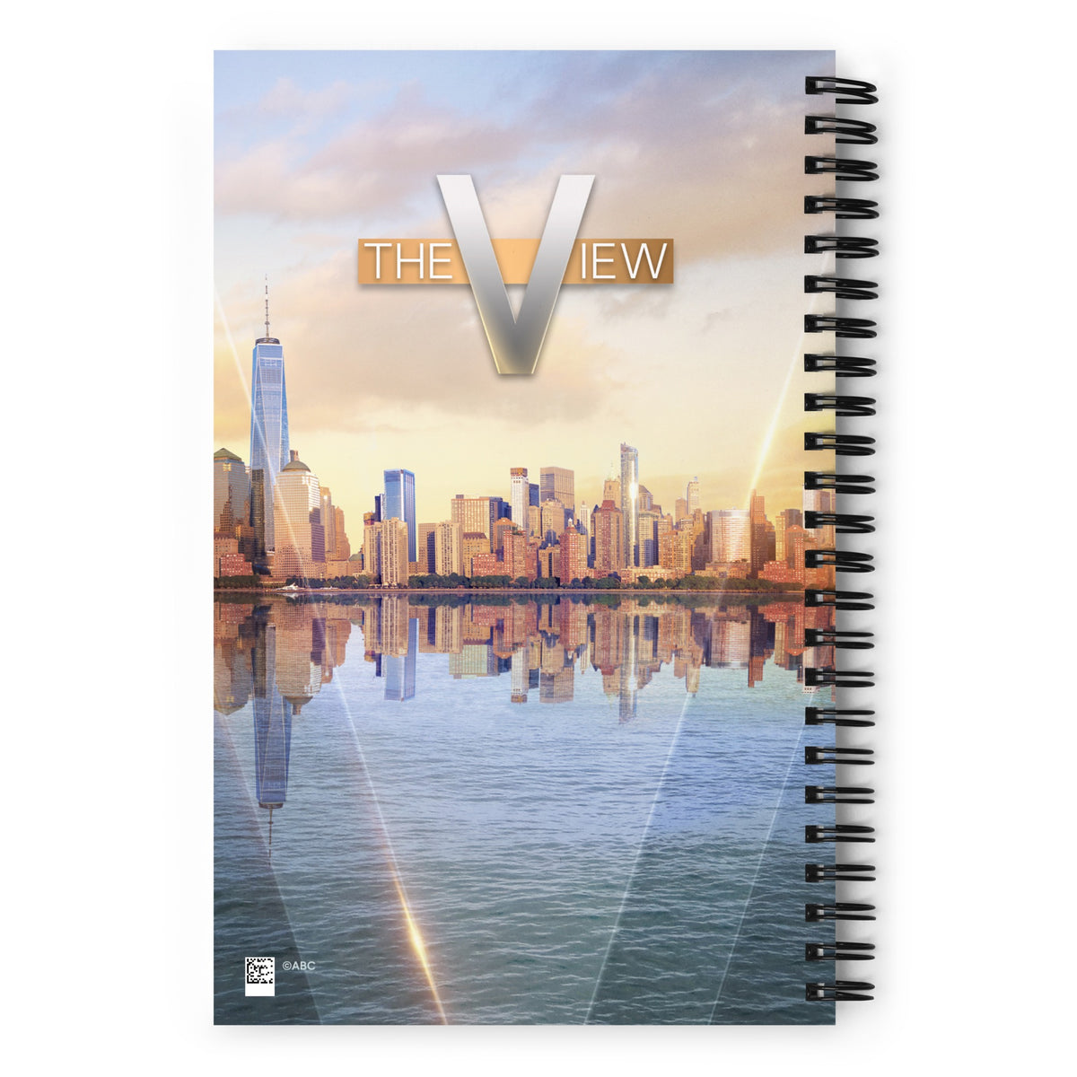 The View Skyline Spiral Notebook